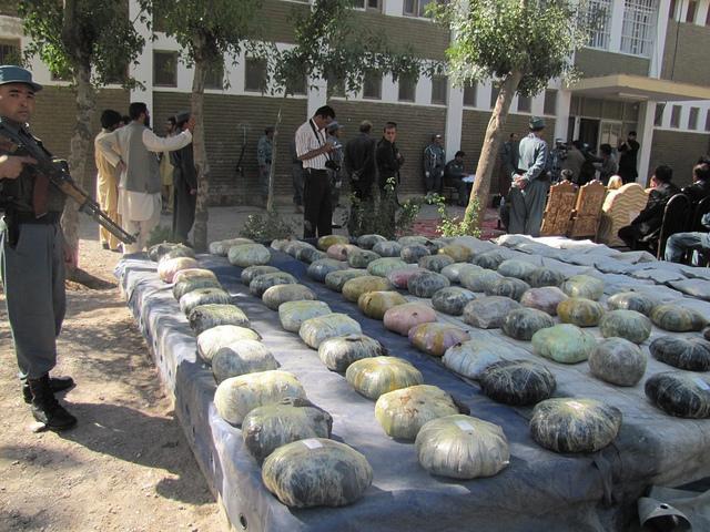 Narcotics On Display – Pajhwok Afghan News