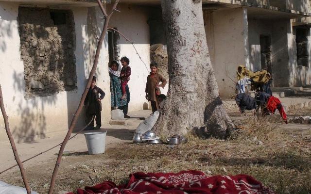Children from displaced family – Pajhwok Afghan News