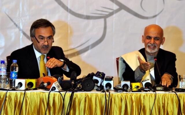 Ashraf Ghani Ahmadzai and Daud Sultanzoyi – Pajhwok Afghan News
