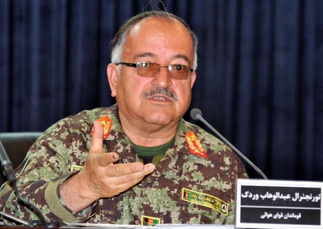 Maj. Gen. Abdul Wahab Wardak, commander of Afghan Air Force – Pajhwok ...