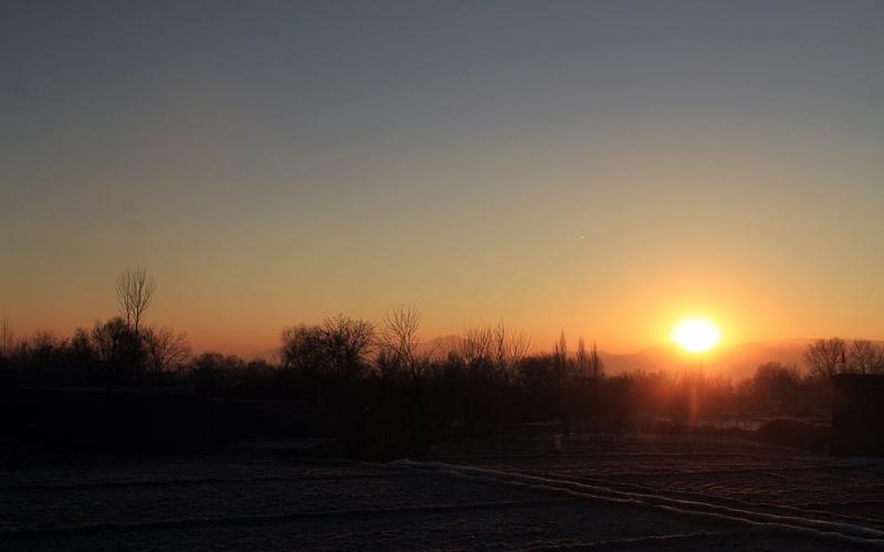 A view of sun, Paghman district – Pajhwok Afghan News