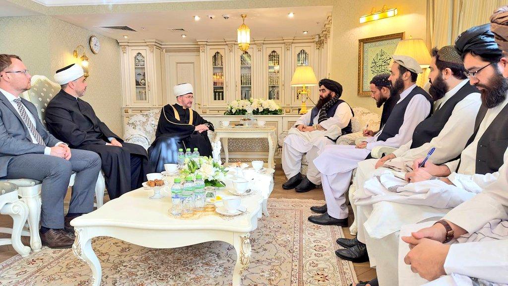 FM Muttaqi meets Russia’s grand mufti – Pajhwok Afghan News