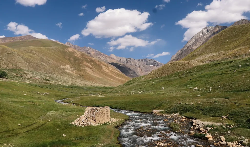 Khawak area between Panjshir Priyan and Baghlan Andarab districts ...
