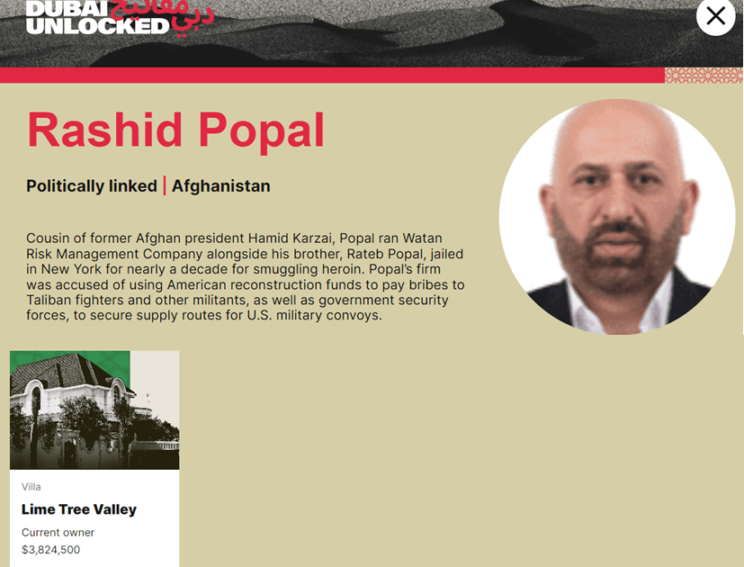 Ex-Afghan officials own $42m assets in Dubai: Report – Pajhwok Afghan News